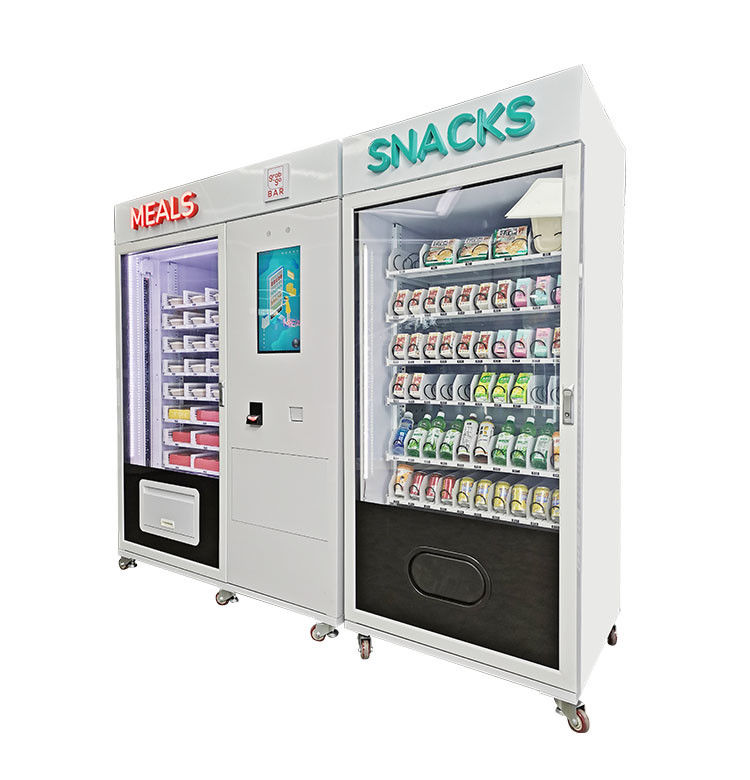 Snack-Food-Automaten für Verkauf mit Abkühlungs-Touch Screen Mikrometer ...