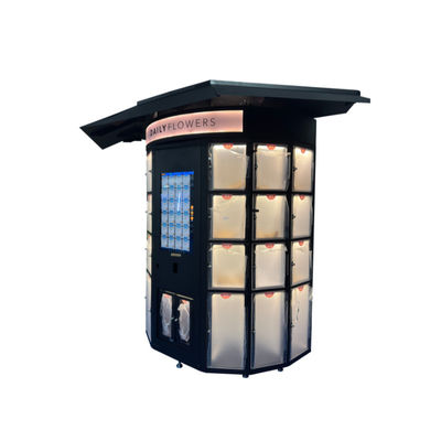 820W Power Locker Vending Machine With Customizable Locker Sizes And ...